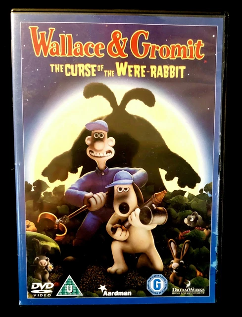 WALLACE AND GROMIT-THE Curse of the Were-Rabbit DVD, 2005 Region 2 & 4 ...