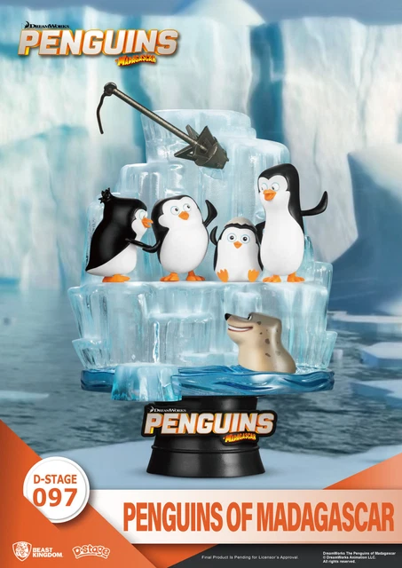 PENGUINS OF MADAGASCAR D-Stage PVC Figurine Statue Beast Kingdom EUR 66 ...
