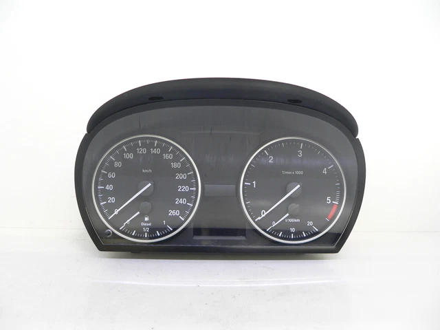 BMW SERIA 3 E90 E91 Speedometer Meter 9187344 Ik918734401H A2C5338884 ...