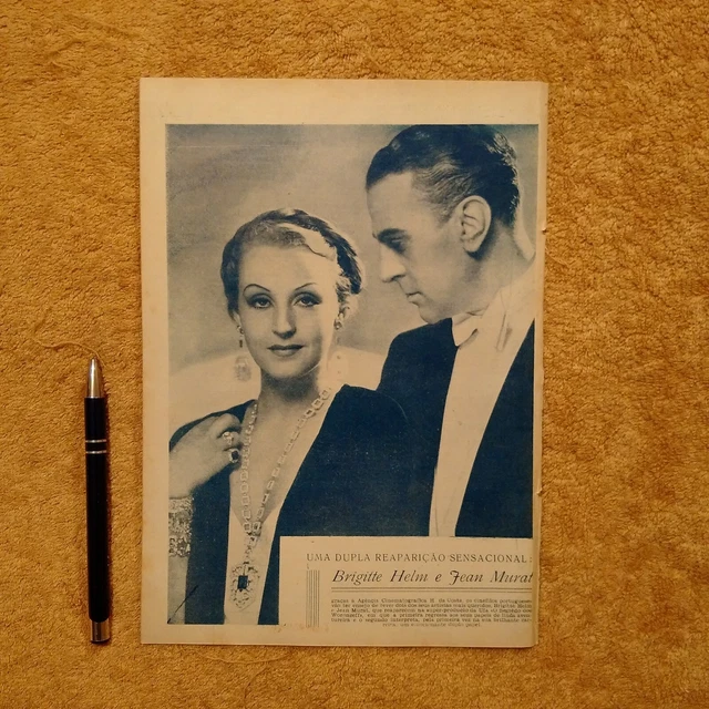 BRIGITTE HELM COVER 1935 Jean MURAT Henry GARAT Ivonne PRINTEMPS Elissa ...