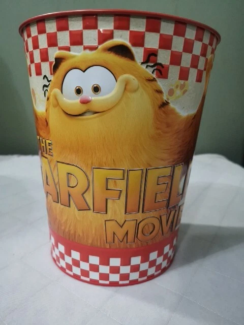 NEW THE GARFIELD Movie/Film 2024 Promo Collectors Popcorn Bucket UK £39 ...