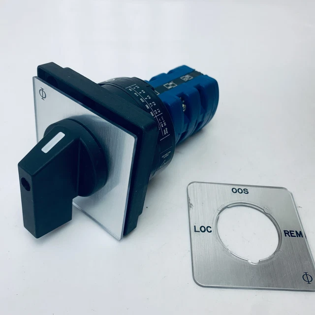 KRAUS & NAIMER D12 Selector Switch 3 Position 4 Pole $39.99 - PicClick AU