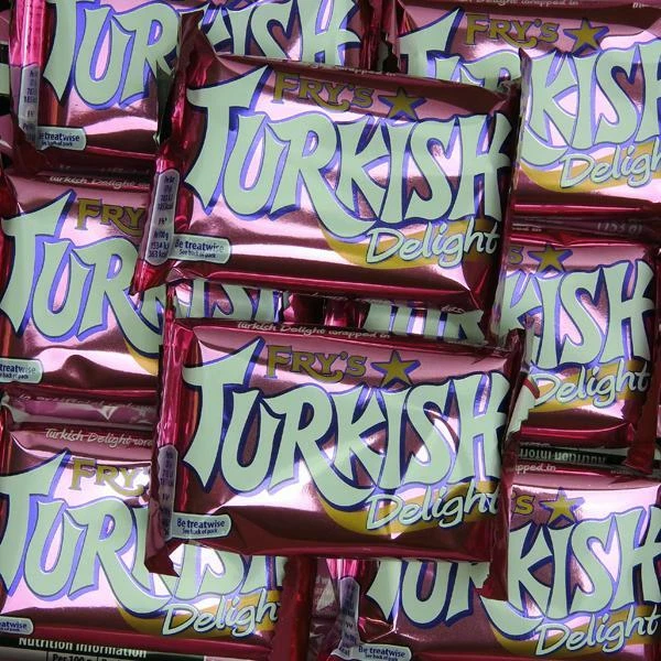 FRY'S TURKISH DELIGHT Chocolate 10/15/20/25/30 x 51g Bars Frys Cadbury ...
