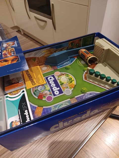 CLUEDO SFX ELECTRONIC Talking Classic Detective Board Game COMPLETE EUR ...