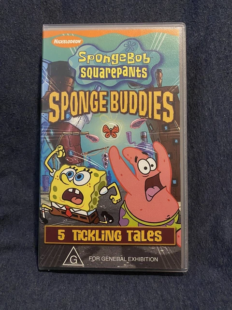 SPONGEBOB SQUAREPANTS - Sponge Buddies - VHS - Nickelodeon $22.00 ... SPONGEBOB SQUAREPANTS - Sponge Buddies - VHS - Nickelodeon $22.00 ...