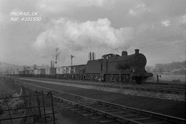 PHOTO BR(M) EX-LMS class 4F 0-6-0 No. 44267 with Coal Train at Duffield ...