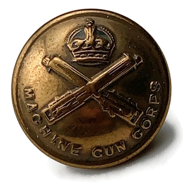 ORIGINAL WW1 MACHINE Gun Corps MGC Tunic SMALL Button - 19mm £11.99 ...