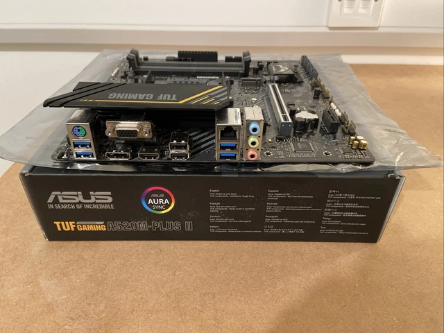 ASUS TUF GAMING A520M-PLUS II AM4 Micro ATX Motherboard £68.28 ...