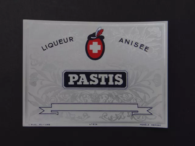ANCIENNE ÉTIQUETTE LIQUEUR ANISEE PASTIS Marseille french label EUR 6 ...