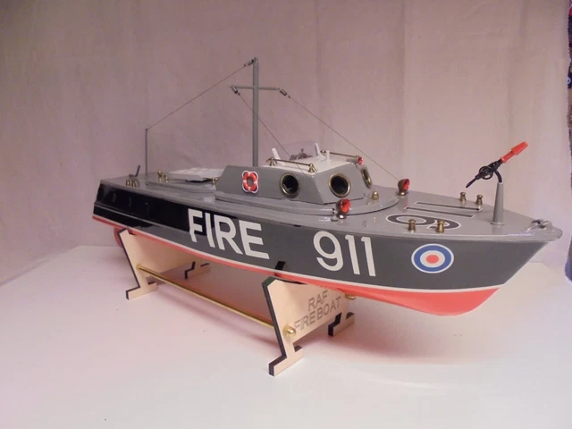 VEDETTE GIL - RAF FIRE BOAT - canot bassin bateau tôle EUR 760,00 ...