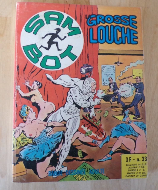 BANDES DESSINÉES SAM BOT N° 33 LA GROSSE LOUCHE BON ETAT EUR 5,00 ...