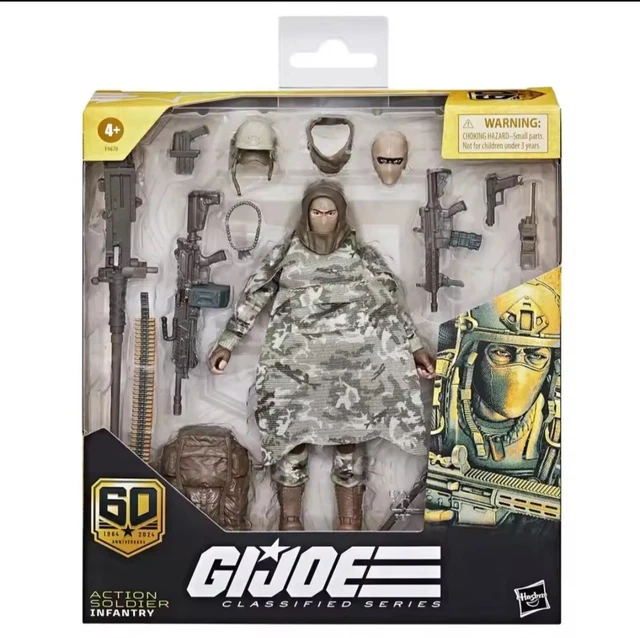 GI JOE CLASSIFIED Serie 60 Th Anniversario Action Soldier Fanteria ...