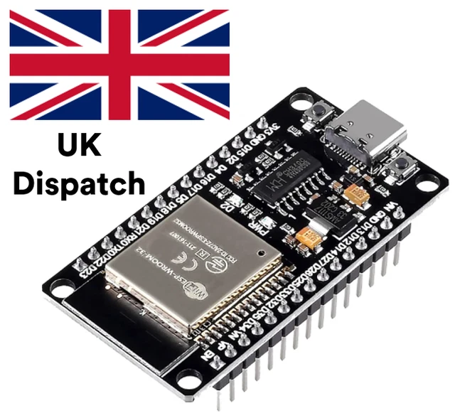 ESP32 WROOM-32 USB-TYPE C Scheda di sviluppo dual core WiFi Bluetooth ...