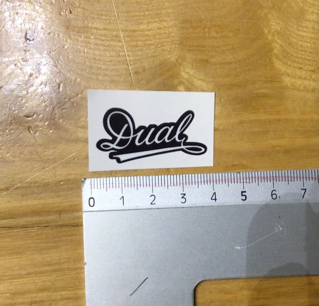 STICKER EMBLEM LOGO Dual amp ampli platine TURNTABLE tube Vinyle ...