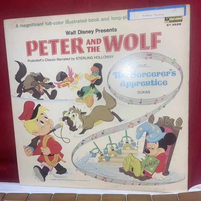 WALT DISNEY PRESENTS Peter And The Wolf (Plus The Sorcerer's Apprentice ...