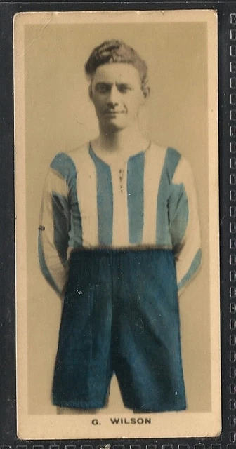 DC THOMSON, BRITISH Team of Footballers, GEO WILSON, SHEFFIELD WED ...