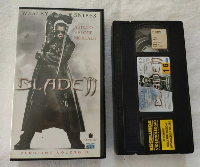 VHS BLADE II 2 Videocassetta Wesley Snipes Esselunga EUR 2,90 - PicClick DE