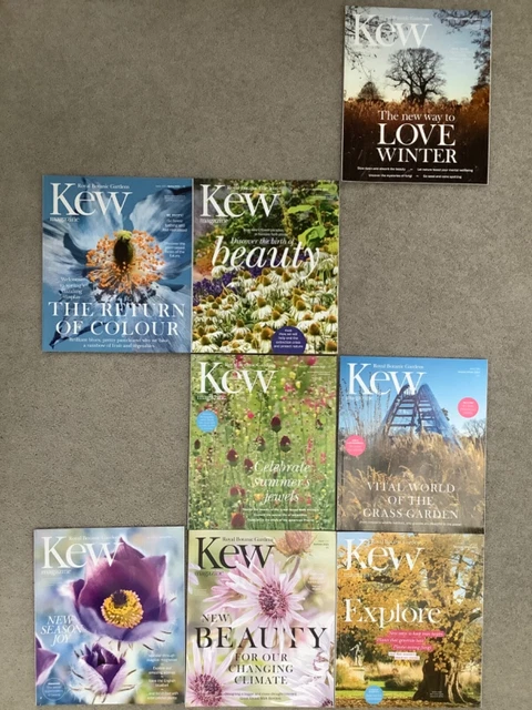 KEW GARDEN MAGAZINES 2020 2021 2022 2023 £15.00 - PicClick UK