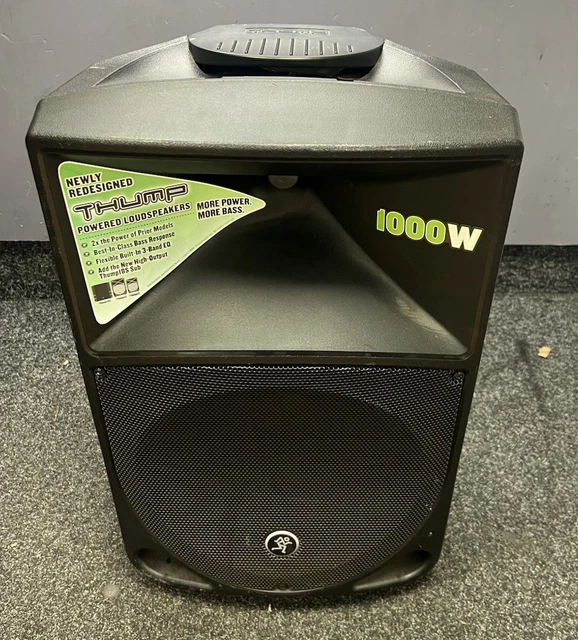 MACKIE THUMP 12” Powered Loudspeaker 1000W £59.99 - PicClick UK