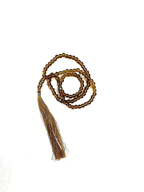 ISLAMIC TRADITIONAL BEAUTIFUL Glass Tasbeeh for prayer color Beige EUR ...