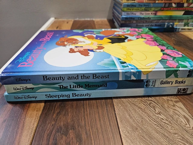 WALT DISNEY OVERSIZE Classics, Beauty Beast,Sleeping Beauty, Little Mermaid £7.91 - PicClick UK