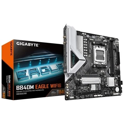 GIGABYTE B840M EAGLE WIFI6 Amd Am5 Socket Motherboard Micro-Atx 2X Ddr5 ...