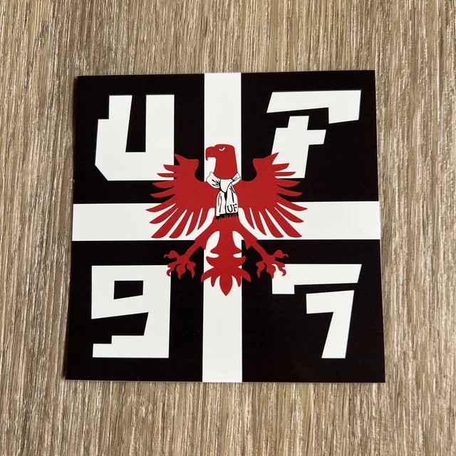 EINTRACHT FRANKFURT AUFKLEBER Sammlungsauflösung SGE Sticker Ultras ...