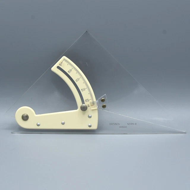 VINTAGE DIETZGEN ADJUSTABLE Set Square N21991-8 Engineers Drafting ...