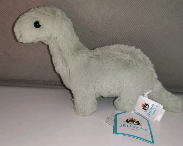 JELLYCAT MINI FOSSILLY Brontosaurus Plush Toy BNWT #Amuseable Baby ...