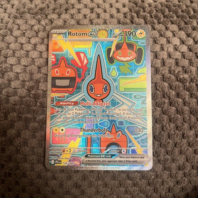 ROTOM EX 126/094 - SIR - Phantasmal Flames - Pokemon TCG cards UK ...