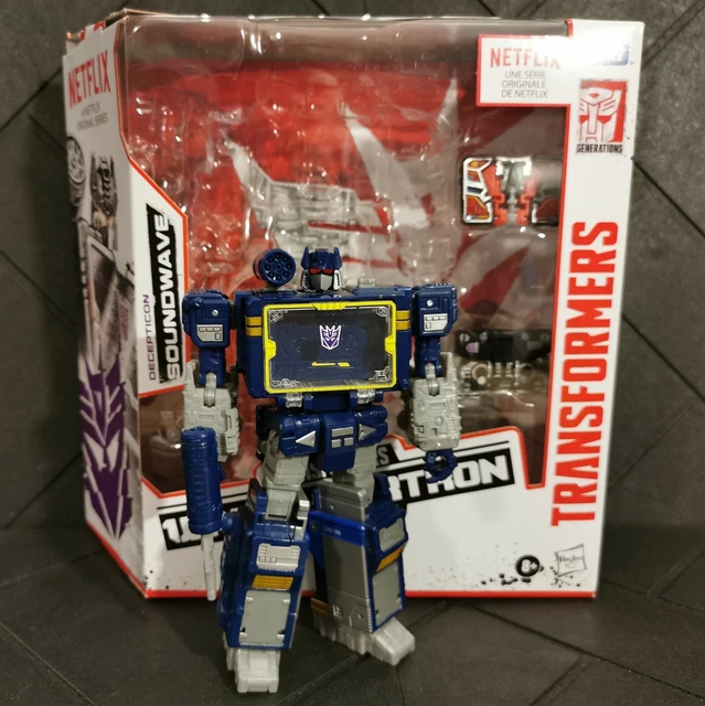 TRANSFORMERS NETFLIX SOUNDWAVE War for Cybertron Walmart Exclusive ...