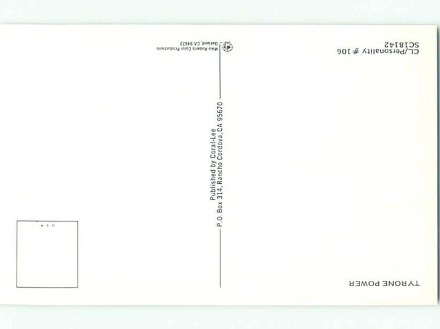 1970'S FAMOUS ACTOR TYRONE POWER : huge clearance AC6457@ $2.00 ...