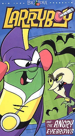 VEGGIETALES LARRY BOY Cartoon Adventures Angry Eyebrows VHS New Sealed ...