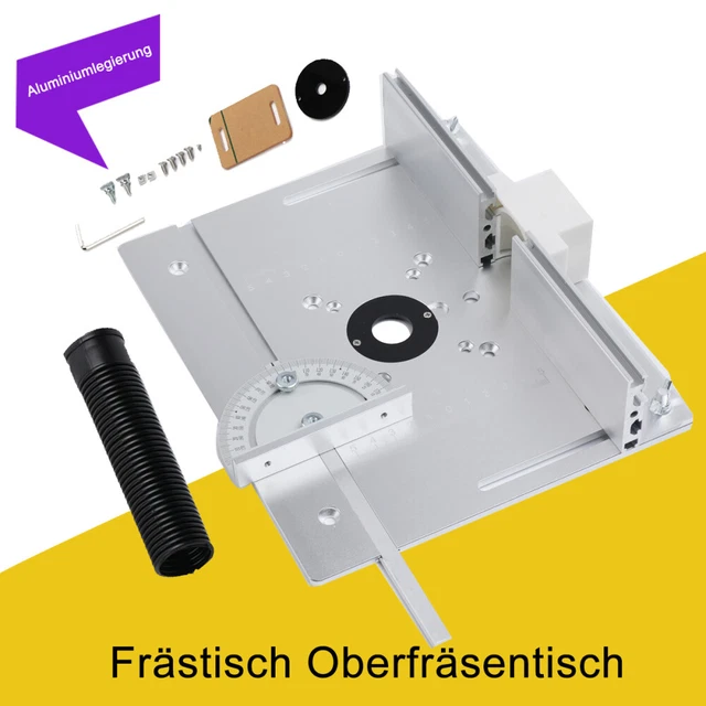 FRÄSTISCH OBERFRÄSENTISCH FÜR Oberfräse Tischfräse Fräse Tisch Werkbank ...