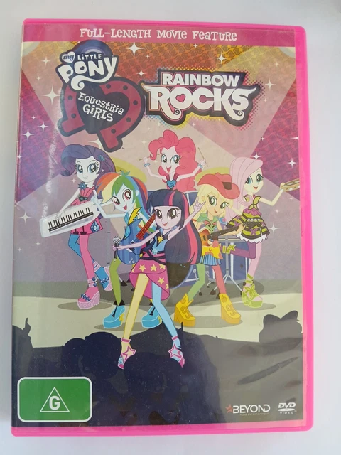 MY LITTLE PONY-EQUESTRIA Girls-Rainbow Rocks (DVD, 2014) £4.09 ...