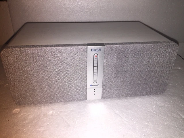 BUSH BLUETOOTH STEREO Speaker - Wooden White B108 £20.00 - PicClick UK
