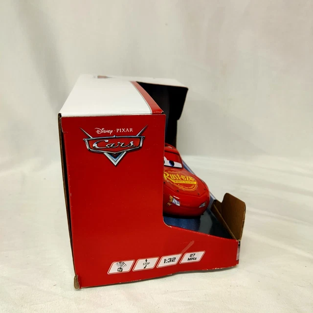 DISNEY PIXAR CARS, Lightning McQueen Single Drive Remote Controlled RC ...