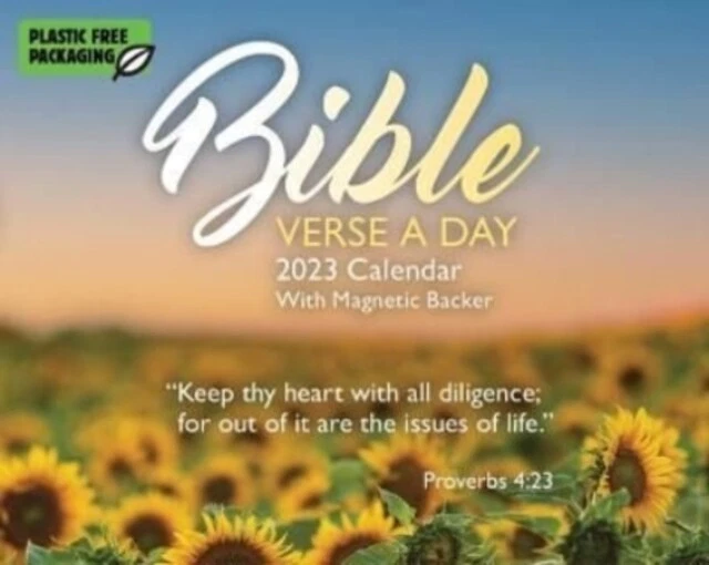 BIBLE VERSE A Day Mini Box Calendar 2023 - New Calendar - C245A EUR 11 ...