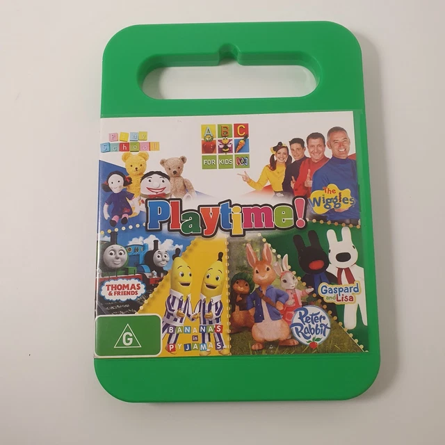 ABC PLAYTIME DVD Wiggles Play School Bananas Pyjamas Animated TV Shows ...