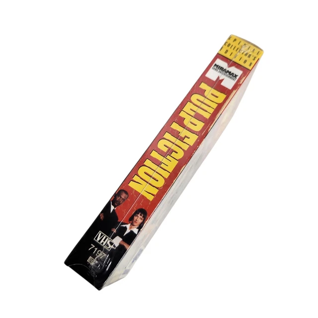 PULP FICTION VHS 1996 by Quentin Tarantino Special Collector's Edition Tape £16.11 - PicClick UK