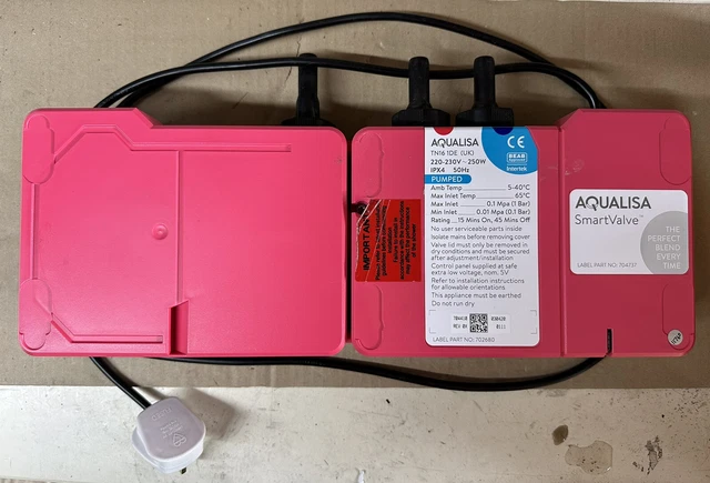 AQUALISA DIGITAL PUMPED Processor :- A2 / 434100 / 910874 For GRAVITY £ ...