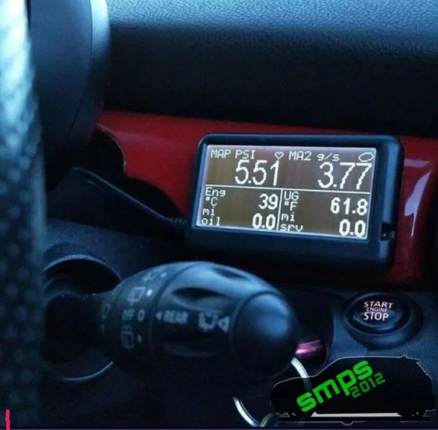 GEN 2 MINI R56 Ultra Gauge EM Plus OBD II, OBD2 Code Scan Tool ...