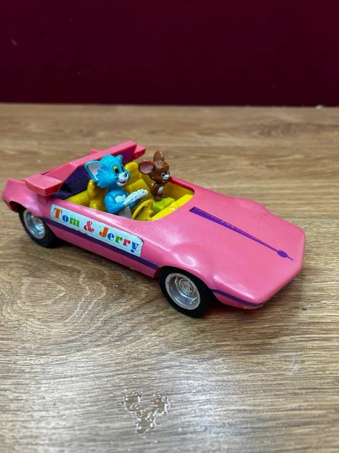 RARE VINTAGE 1960S Marx Toys Tom and Jerry Friction Car Hanna Barbera £ ...