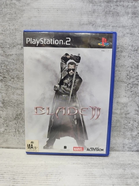 BLADE II 2 Two Marvel Vampire Slayer PS2 Sony PlayStation Game PAL EUR ...