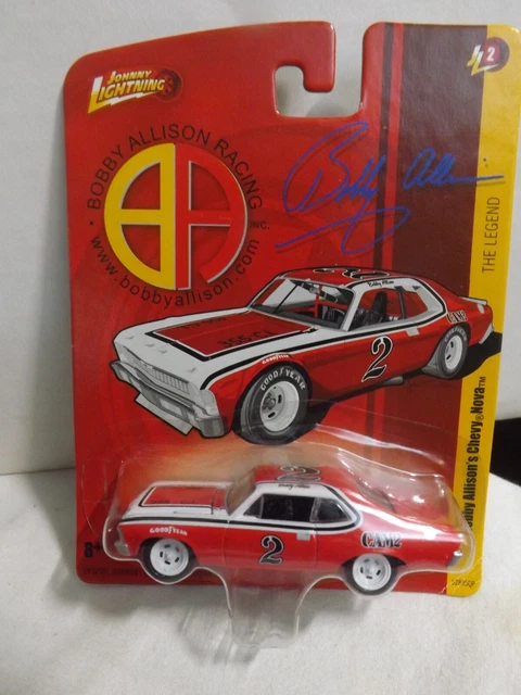 CHEVROLET NOVA JOHNNY Lightning Red Bobby Allison's « The Legend ...