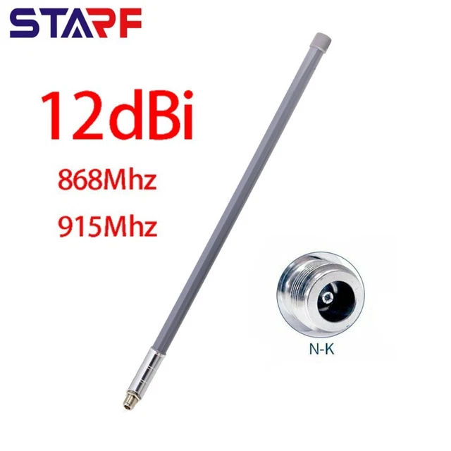 FIBERGLASS LORA HELIUM Antenna with Vertical Polarization and 12dBi ...