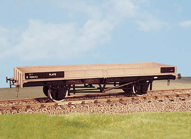 PECO PARKSIDE PS03 O Gauge LNER/BR 7 Plank Mineral Wagon Plastic Kit ...