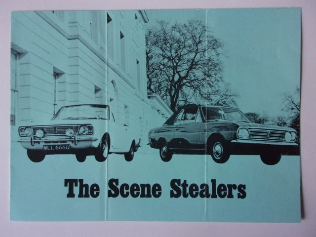 CRAYFORD FORD CORTINA MK2 CONVERTIBLE orig 1968 UK Mkt Sales Brochure £ ...
