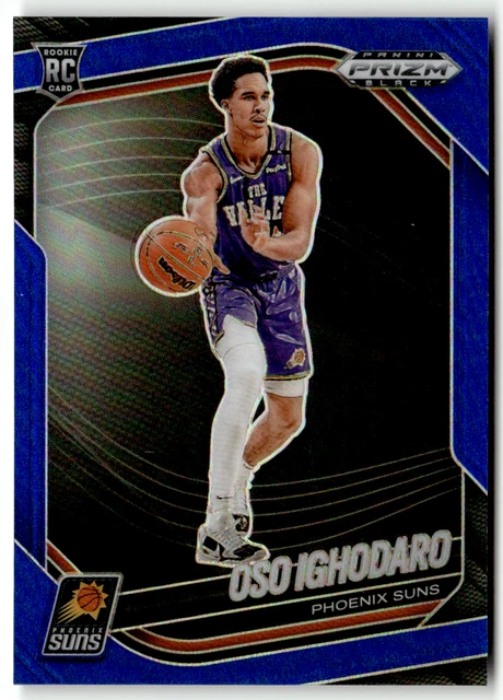 2024-25 PANINI PRIZM Negro NBA No. 135 Oso Ighodaro Novato Prizm Azul ...