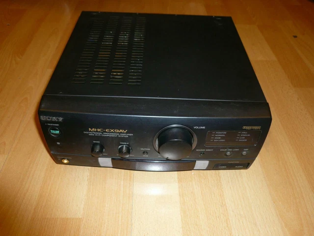 SONY TA-EX9 STEREO Verstärker aus MHC-EX9AV, ungetestet, DEFEKT? EUR 59 ...